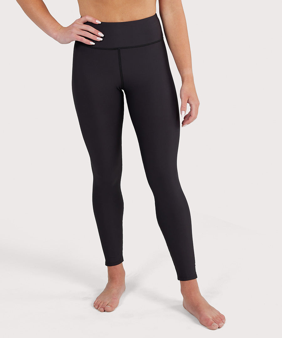 Plum Basic Black Gymnastics Leggings